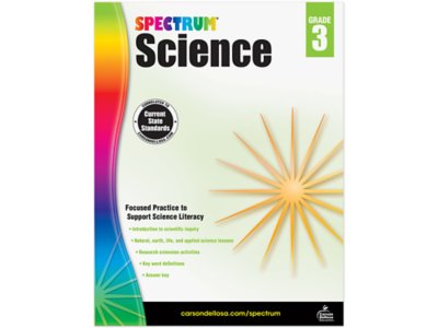 Spectrum® Science Workbook - Gr. 3 at Lakeshore Learning