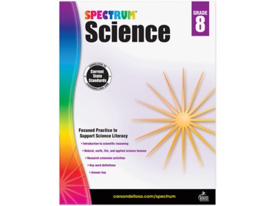 Spectrum® Science Workbook - Gr. 8 at Lakeshore Learning
