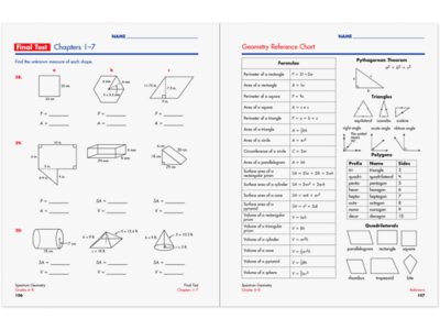 Spectrum® Geometry Workbook at Lakeshore Learning