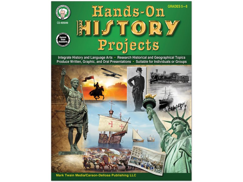 Hands-On History Projects Workbook at Lakeshore Learning