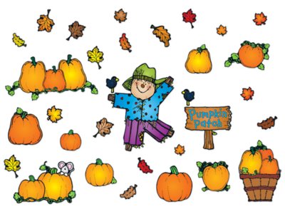 Pumpkin Patch Bulletin Board Set at Lakeshore Learning