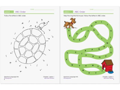 Spectrum® Language Arts Workbook - Kindergarten at Lakeshore Learning