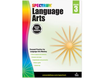 Spectrum® Language Arts Workbook - Gr. 3 at Lakeshore Learning