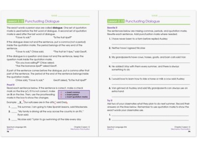 Spectrum® Language Arts Workbook - Gr. 3 at Lakeshore Learning