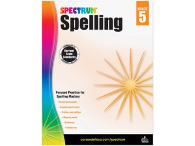 Spectrum® Spelling Workbook - Gr. 5 at Lakeshore Learning