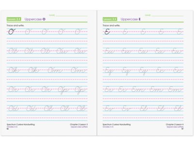 Spectrum® Cursive Handwriting Workbook at Lakeshore Learning