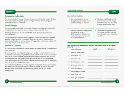 Summer Bridge Activities Workbook - Gr. 3-4 at Lakeshore Learning