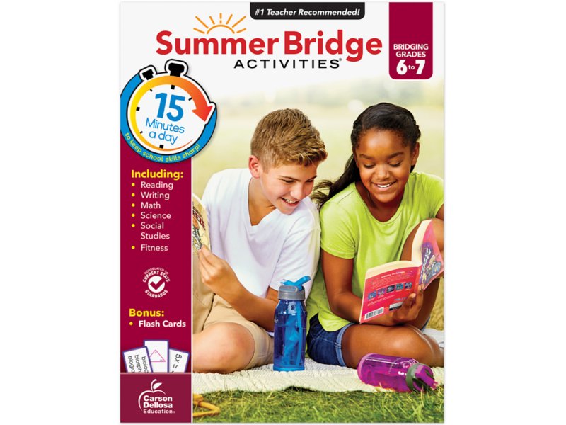 Summer Bridge Activities Workbook - Gr. 6-7 at Lakeshore Learning