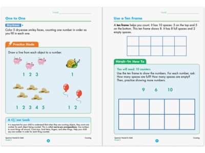 Hands-On Math Spectrum® Workbook - Kindergarten at Lakeshore Learning