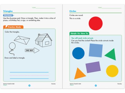 Hands-On Math Spectrum® Workbook - Kindergarten at Lakeshore Learning