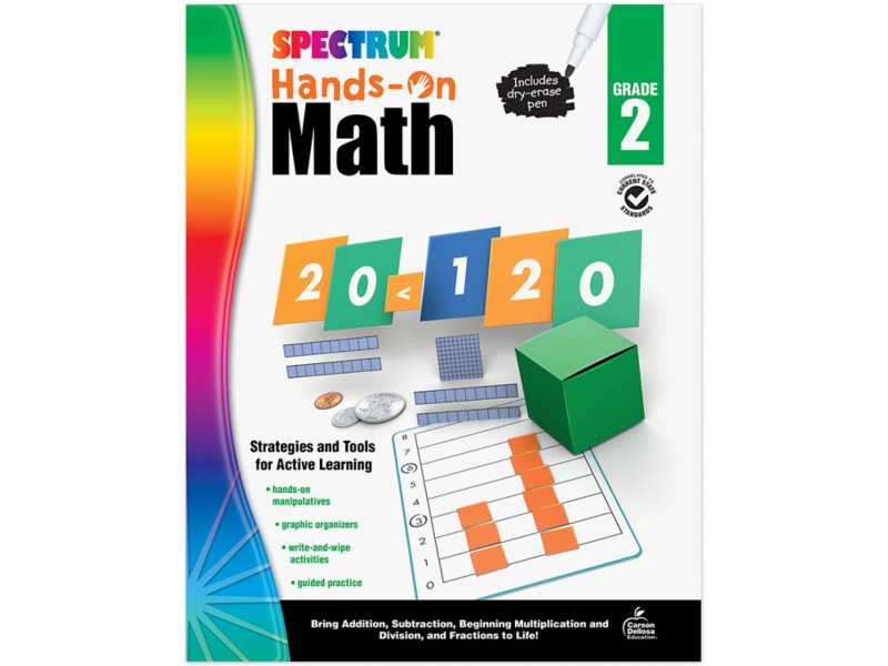 Hands-On Math Spectrum® Workbook - Gr.2 at Lakeshore Learning