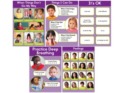 Regulating Emotions Bulletin Board Set at Lakeshore Learning