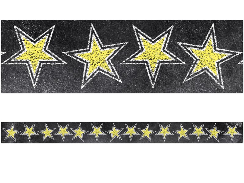 Yellow Stars Border