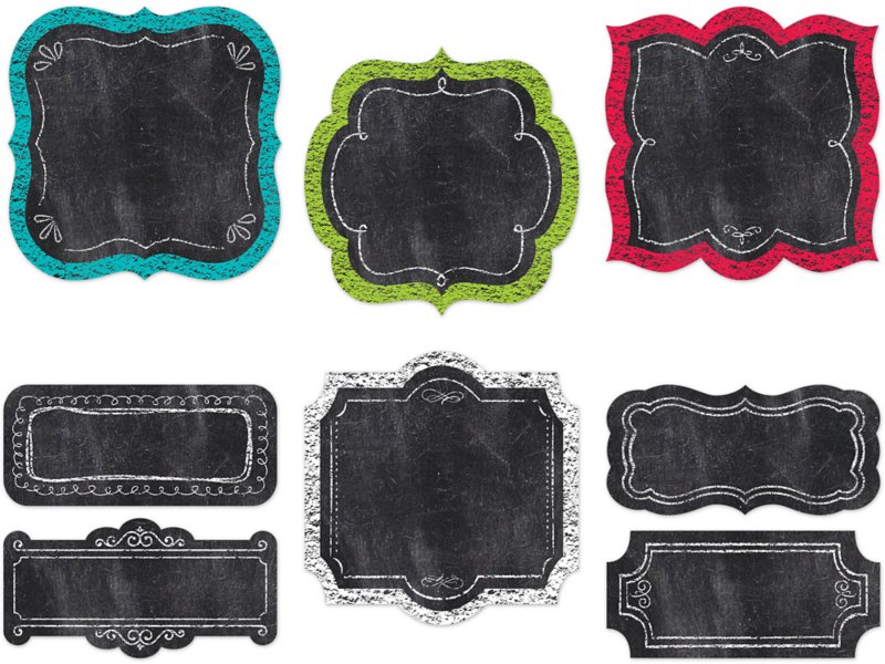 Chalk It Up! Card Accents at Lakeshore Learning