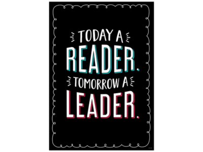 Today a Reader Poster at Lakeshore Learning