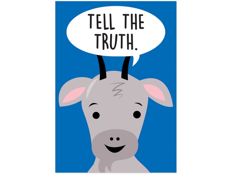 Tell The Truth Clipart