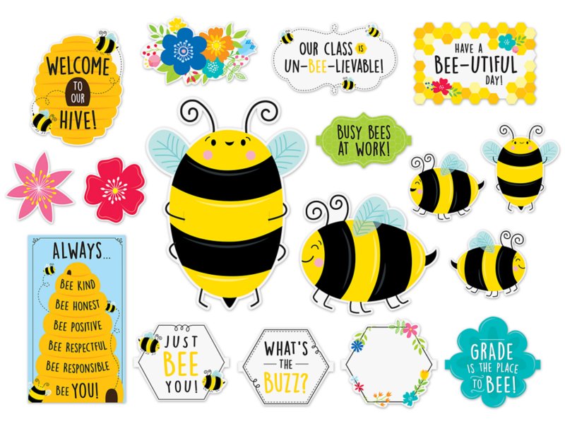 Organized Classroom Clipart Bee
