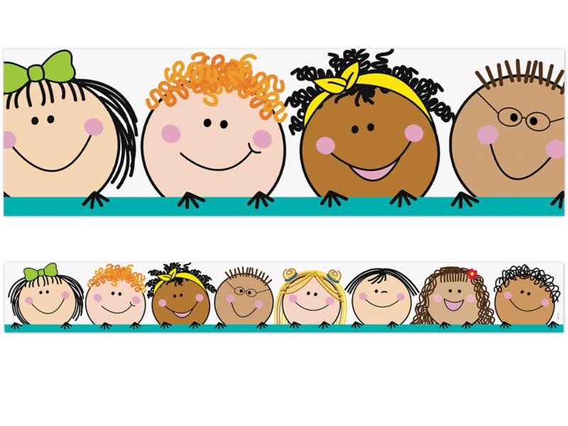 Children Learning Clipart Borders