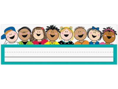 Stick Kids Nameplates at Lakeshore Learning
