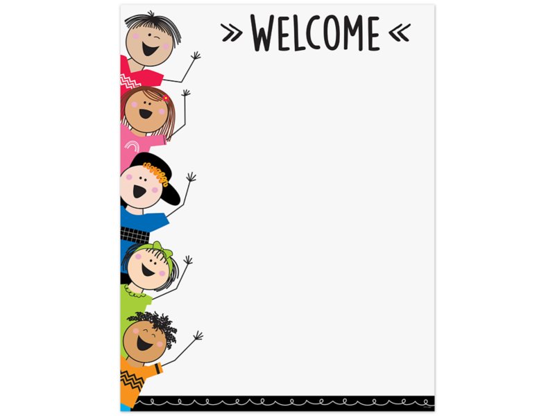 Stick Kids Welcome Poster at Lakeshore Learning