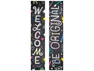 Chalk It Up! Welcome Banner at Lakeshore Learning