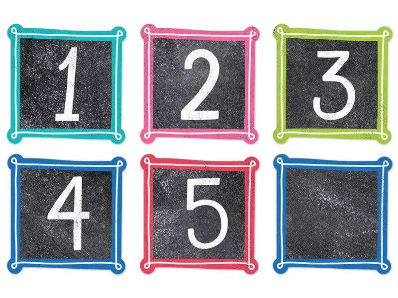 Chalk It Up! Calendar Mini Accents at Lakeshore Learning