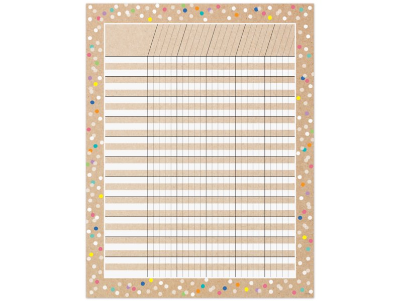 Krafty Pop! Incentive Chart at Lakeshore Learning