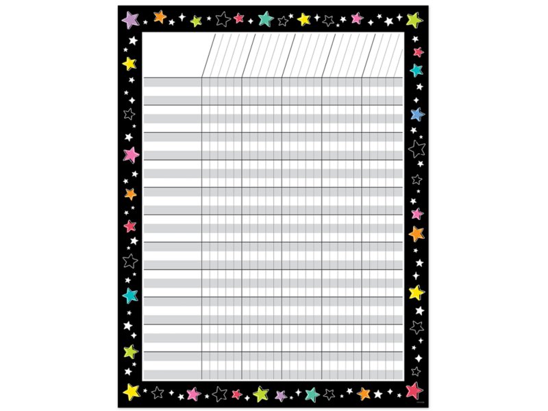 Star Bright Incentive Chart at Lakeshore Learning