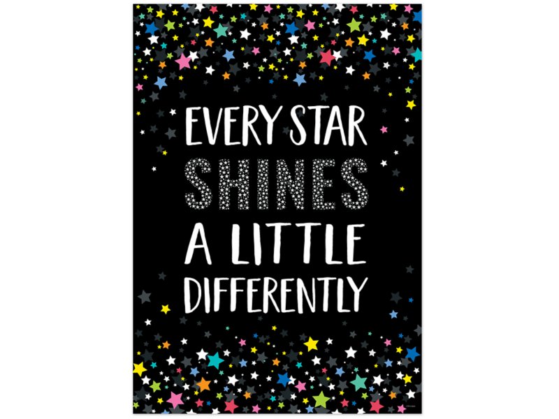 Star Bright Every Star Shines Poster at Lakeshore Learning