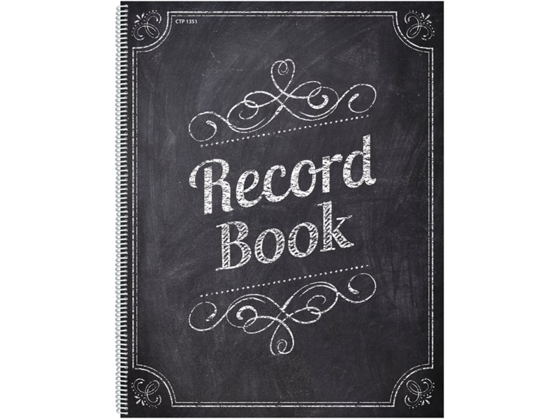 Chalk It Up! Record Book at Lakeshore Learning