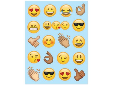 Emoji Fun Mini Stickers at Lakeshore Learning