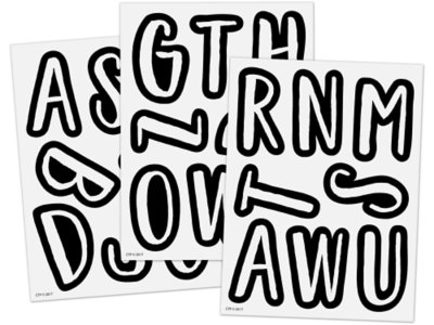 Bold & Bright Alphabet Stickers at Lakeshore Learning