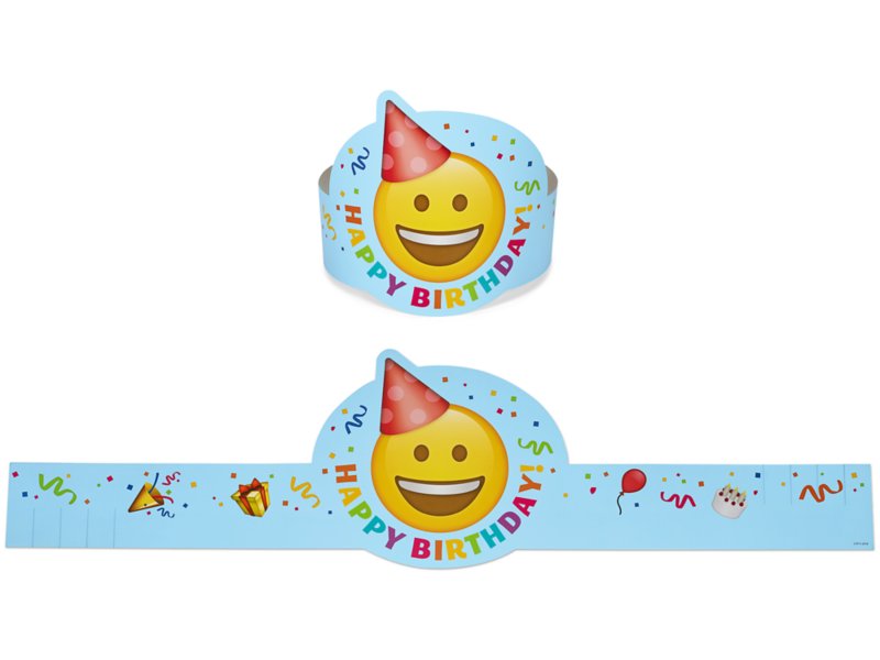 Emoji Fun Birthday Crowns at Lakeshore Learning