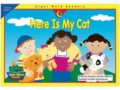 Here Is My Cat: Sight-Word Reader - Level B at Lakeshore Learning