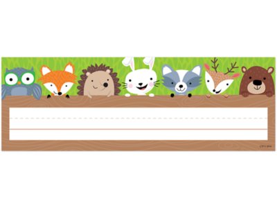 Woodland Friends Welcome Bulletin Board Set at Lakeshore Learning