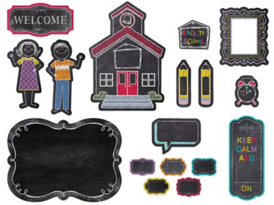 Chalk It Up! Classroom Jobs Bulletin Board Set at Lakeshore Learning