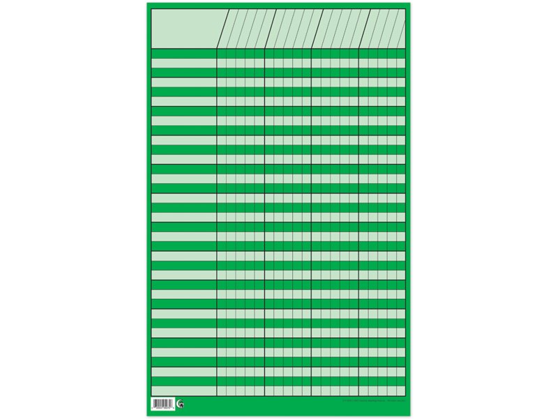Green Small Incentive Chart at Lakeshore Learning