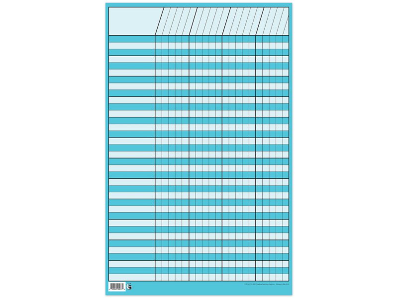Blue Incentive Chart at Lakeshore Learning