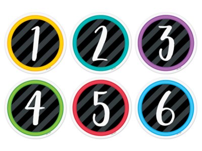 Bold & Bright Calendar Mini Accents at Lakeshore Learning