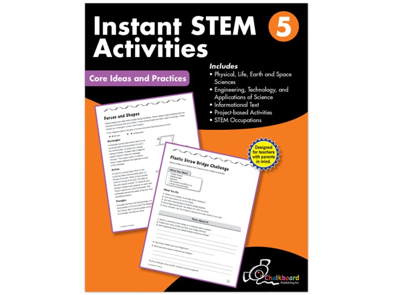 Instant STEM Activities Workbook - Gr. 5 at Lakeshore Learning