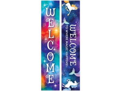 Mystical Magical Double-Sided Welcome Banner at Lakeshore Learning