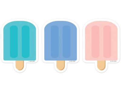 Calm & Cool Ice Pop Mini Accents at Lakeshore Learning
