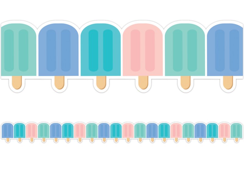 Popsicle Border Clip Art