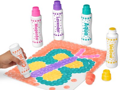 Ultra-Bright Shimmering Dot Art Painters - Set of 5 at Lakeshore Learning