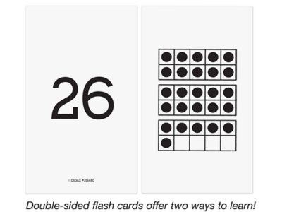 1-50 Ten-Frame Flash Cards at Lakeshore Learning