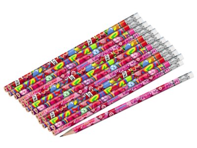 Heart Pencils - Set of 24 at Lakeshore Learning