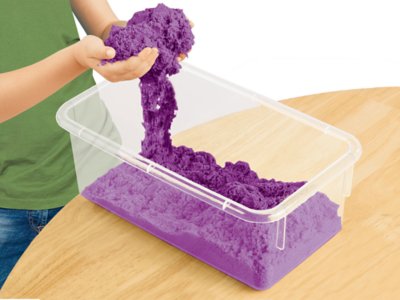 Colored Kinetic Sand at Lakeshore Learning
