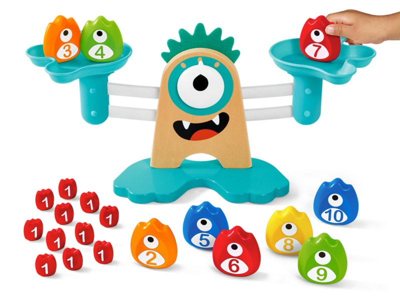 Monster Math Balance Scale at Lakeshore Learning