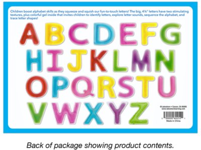 Tactile Liquid Letters at Lakeshore Learning