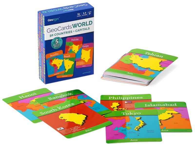 World GeoCard Game at Lakeshore Learning